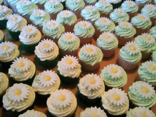 100 Beautiful 3d Edible Flower Cake Decorations: White Daisies