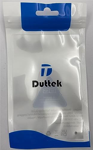 Duttek Micro HDMI to Standard HDMI Cable, Micro HDMI to HDMI Coiled Cable, Extreme Slim Left Angled Micro HDMI Male to HDMI Male Coiled Cable for 1080P, 4K, Ultra HD, 3D (1.2M/4FT)