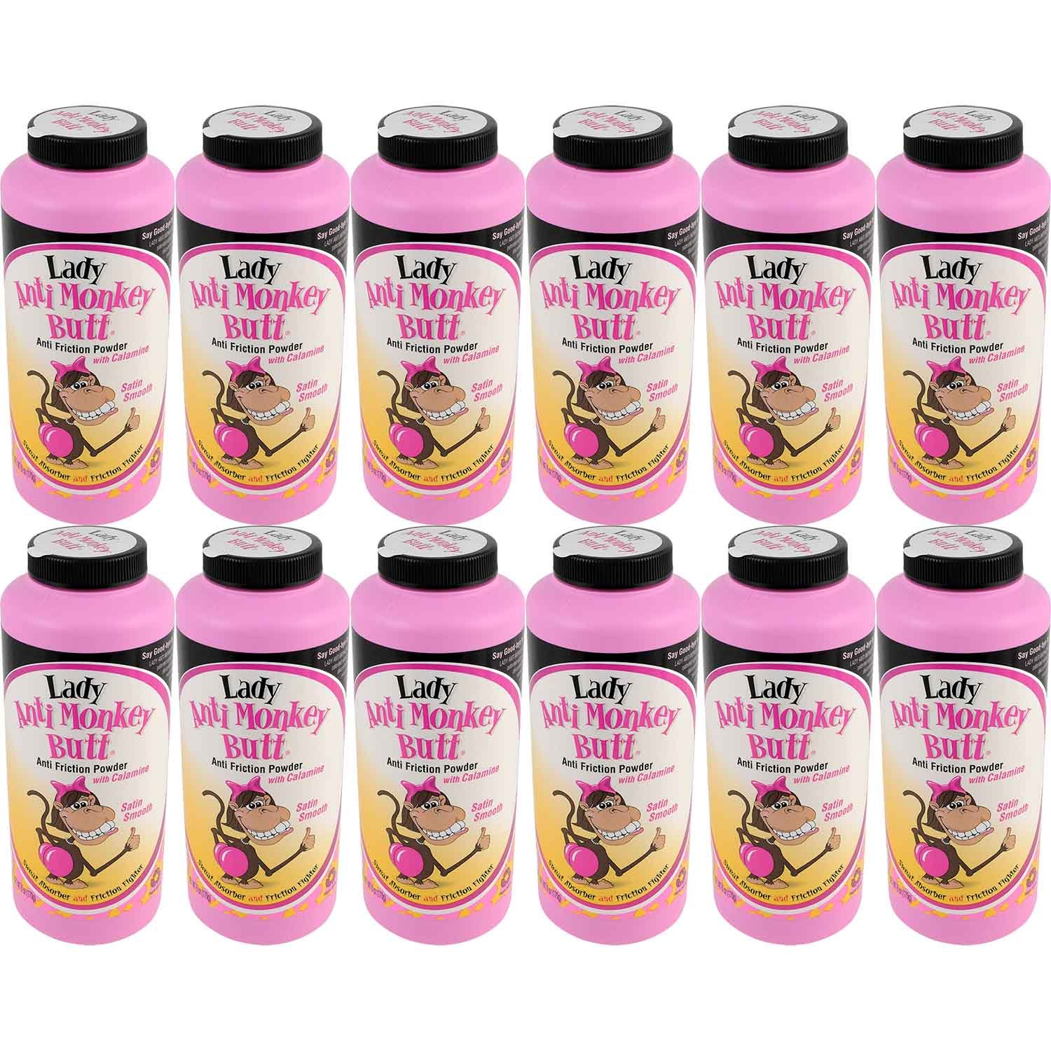 AMB Powder 81606 Lady 6 oz. Bottles of Calamine Powder, 12-Pack