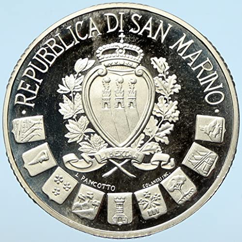 1997 IT 1997 SAN MARINO Italy EUROPA MILLENNIUM Old Euro 10000 Lire Good Uncertified