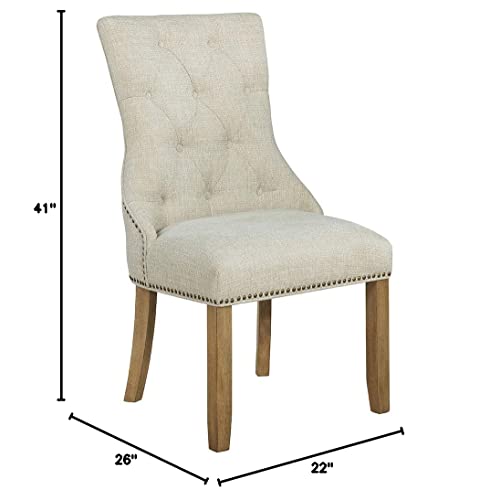 Best Quality Furniture Dining Side Chairs, Beige