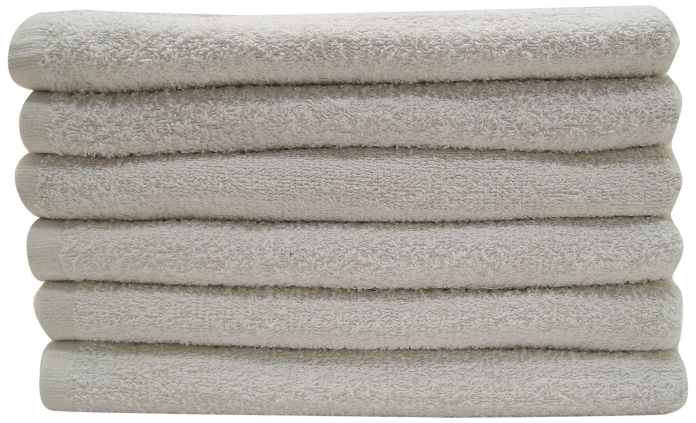 100% Cotton Terry Towel Barmop, Grade B, Assorted Sizes 14"x17" to 16"x19", 10Lb Carton