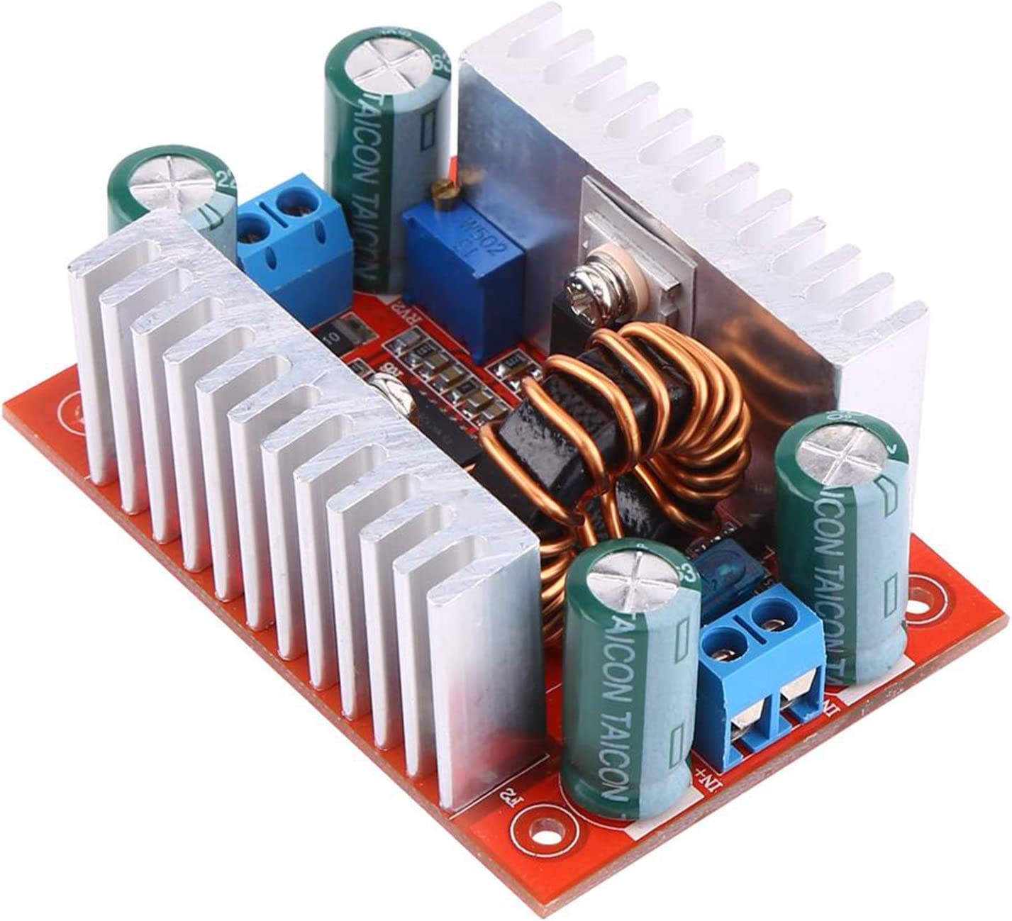 400W DC-DC Constant Current Boost Converter Step-up Power Module LED Driver 8.5-50V to 10-60V Boost Power Converter for Electric Equipment/Digital Products
