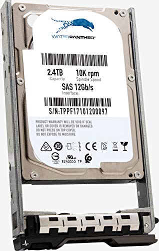 2.4TB 10K SAS 12Gb/s 2.5" HDD for Dell PowerEdge Servers | Enterprise Hard Drive in G13 Tray | Compatible with R630 R930 400-AUQX W9MNK 0W9MNK 400-AVBX 09F0N8 9F0N8