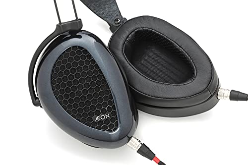 DROP + Dan Clark Audio Aeon Planar Magnetic Headphones - Open-Back, Over Ear, Audiophile (Aeon Open X), Blue/Black