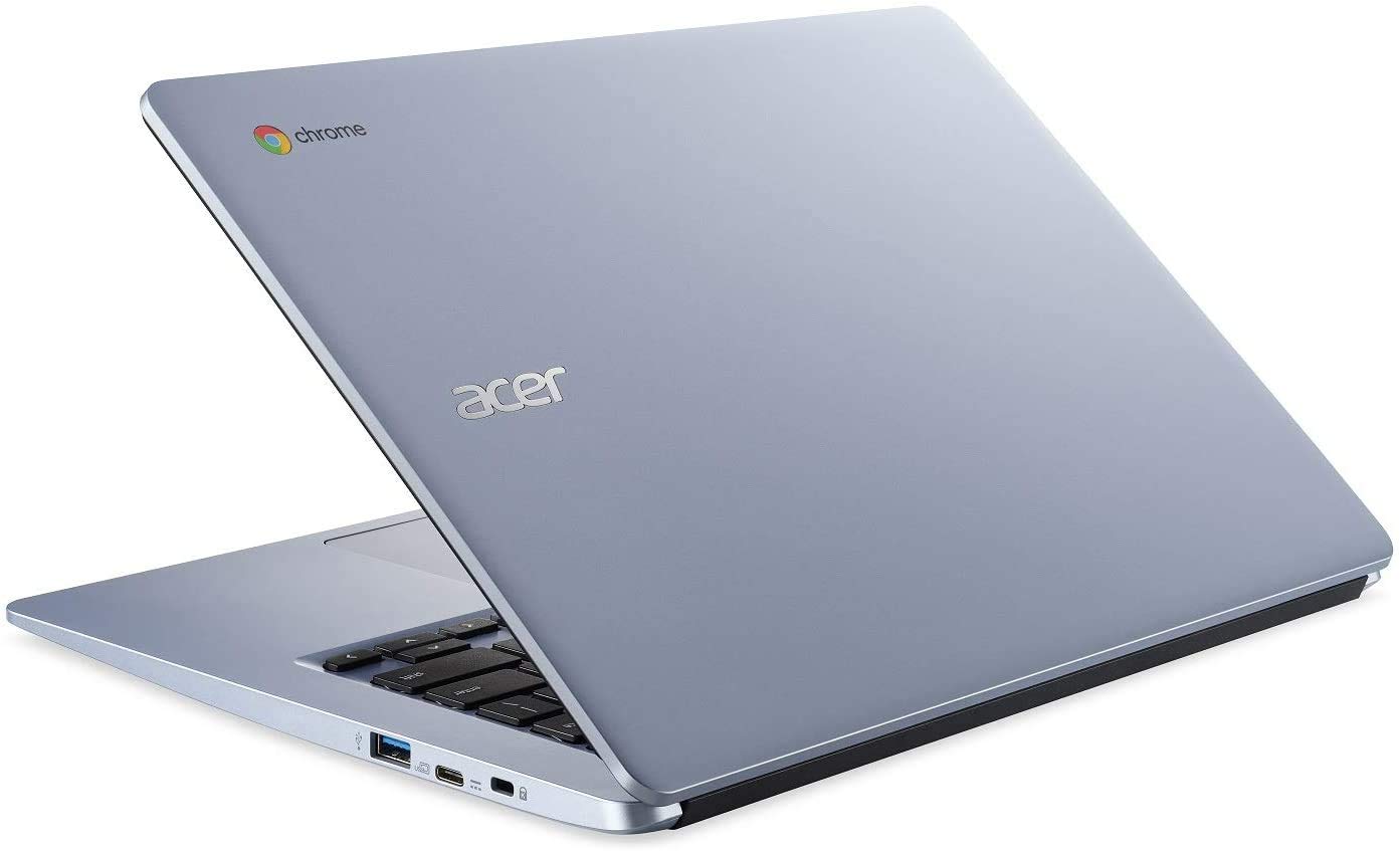 acer Chromebook 314 Laptop, 14" FHD NonTouch Display, Intel Celeron N4000, Intel UHD Graphics 600, 4GB Memory, 64GB eMMC, Chrome OS, Gigabit WiFi, Bundled with TSBEAU 32GB Micro SD Card +Led Light