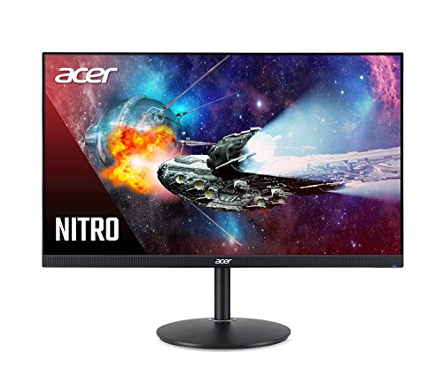 Acer Nitro XF272 Xbmiiprzx 27" Full HD (1920 x 1080) TN Gaming Monitor with AMD Radeon FreeSync Technology, 240Hz, Up to 0.2ms Response Time, HDR Ready (1 x DP, 2 x HDMI & & 4 x 3.0 Ports), Black