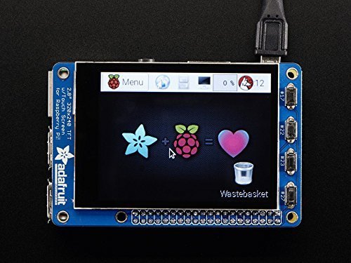 Adafruit (PID 2423) PiTFT Plus 320x240 2.8" TFT + Capacitive Touchscreen