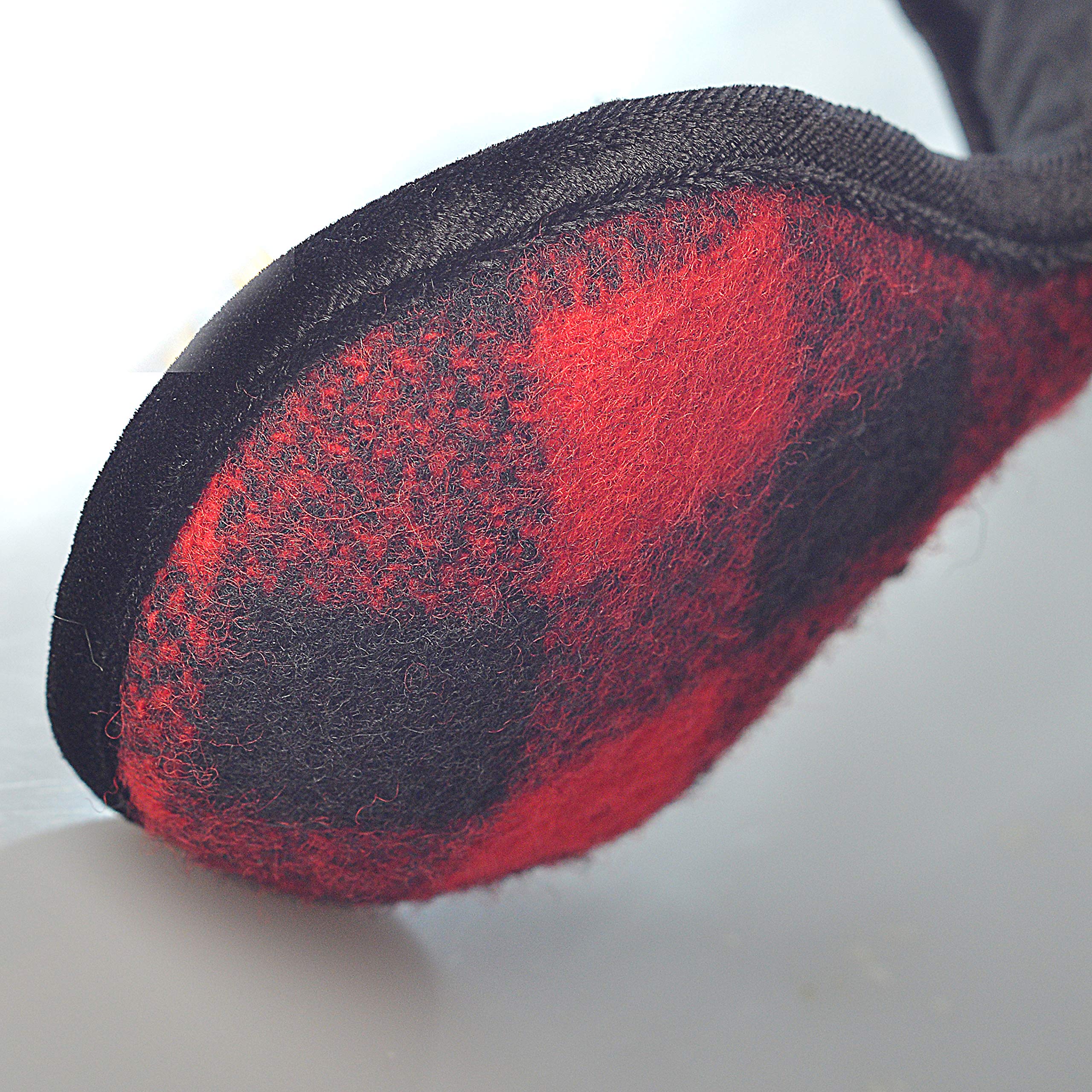 180s Men's Wool Behind-the-Head Ear Warmer (Black)