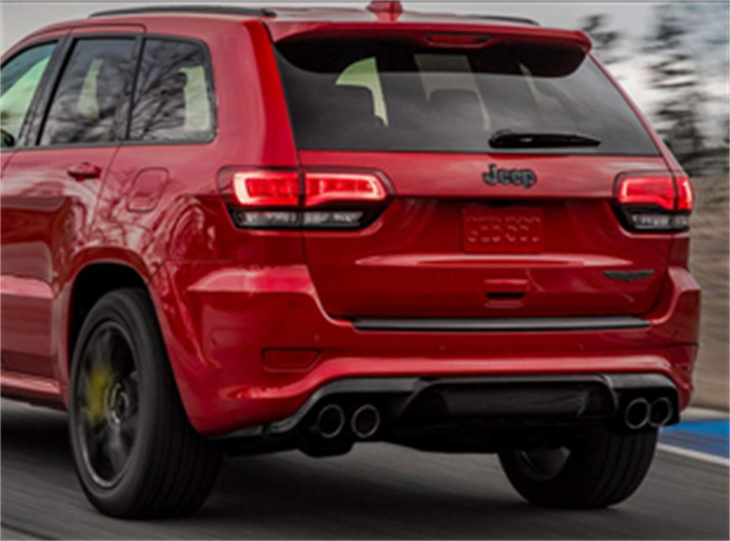 BORLA 140756 Cat-Back Perf. Exhaust System for 2018-2021 Jeep Grand Cherokee Trackhawk WK2 6.2L V8 Automatic Transmission All Wheel Drive. Tips NOT Included Re-use Factory Tips or Optional Borla Tips.