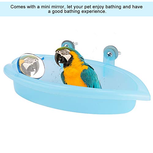 Bird Accessory Bath Box, Bird Bath, Bird Cage Bath, for Canary for Pet Brids