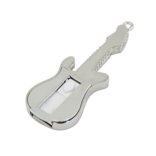 32GB USB 2.0 Flash Drive Metal Music Guitar Shaped Pen Drive Memory Stick Thumb Drive