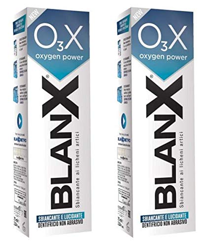 Blanx O3X Whitening and Polishing Toothpaste 75ml, 2.54fl.oz (Pack of 2)