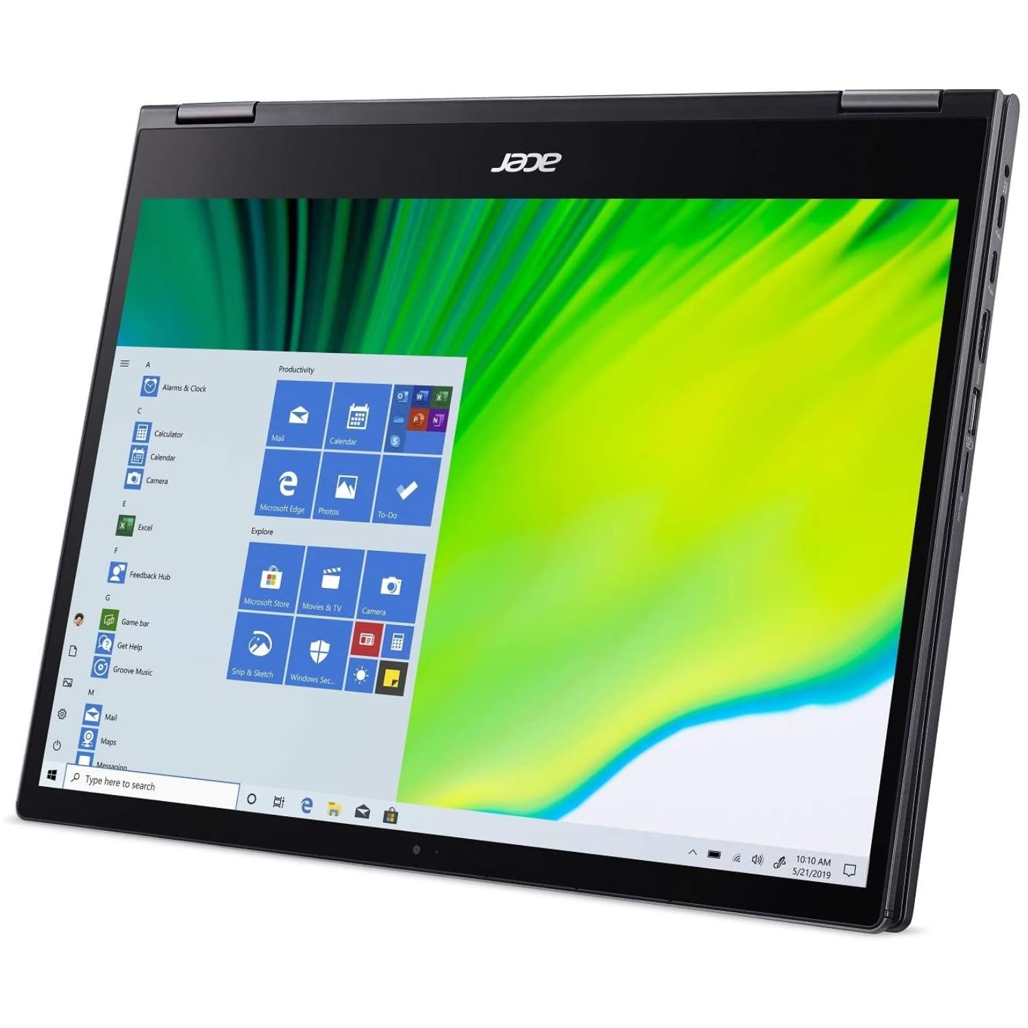 Acer Spin 5 SP513-54N-56M2 13.5" (Touch) Convertible Notebook, Intel i5-1035G4, 1.10GHz, 16GB RAM, 512GB SSD, Win10 Home (Renewed)