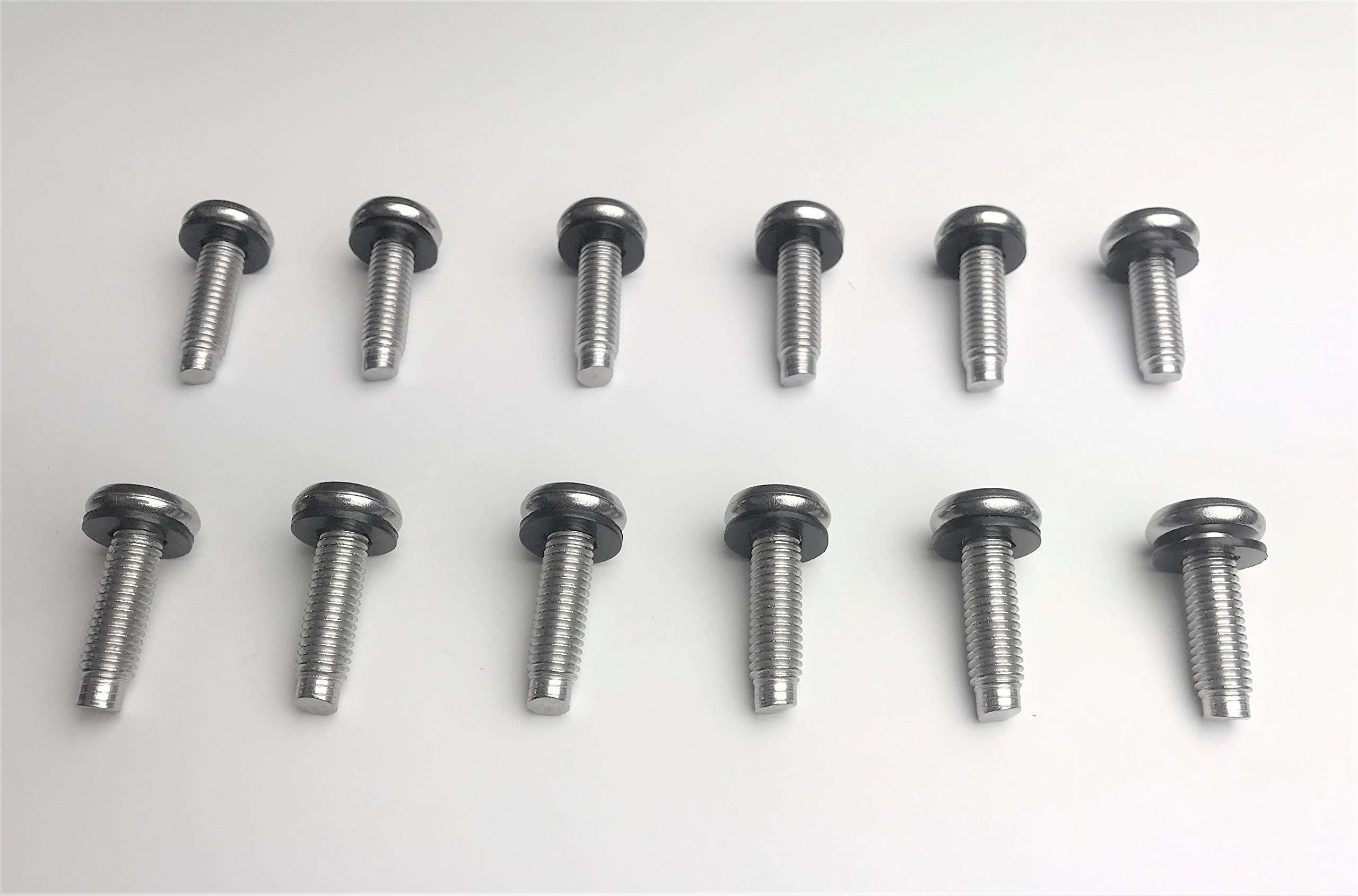 12 ea 2007 to 2018 Wrangler JK Stainless Steel Windshield Frame Torx Screws