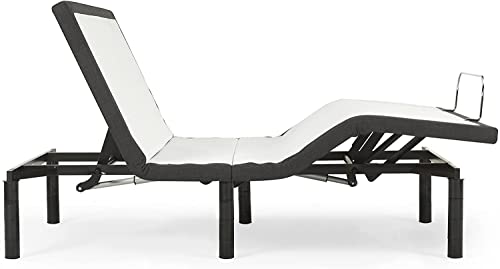 Blissful Nights King e3 Adjustable Bed Base Frame with Head and Foot Incline, Wireless Remote Control, Easy Assembly, and 10 Year Warranty