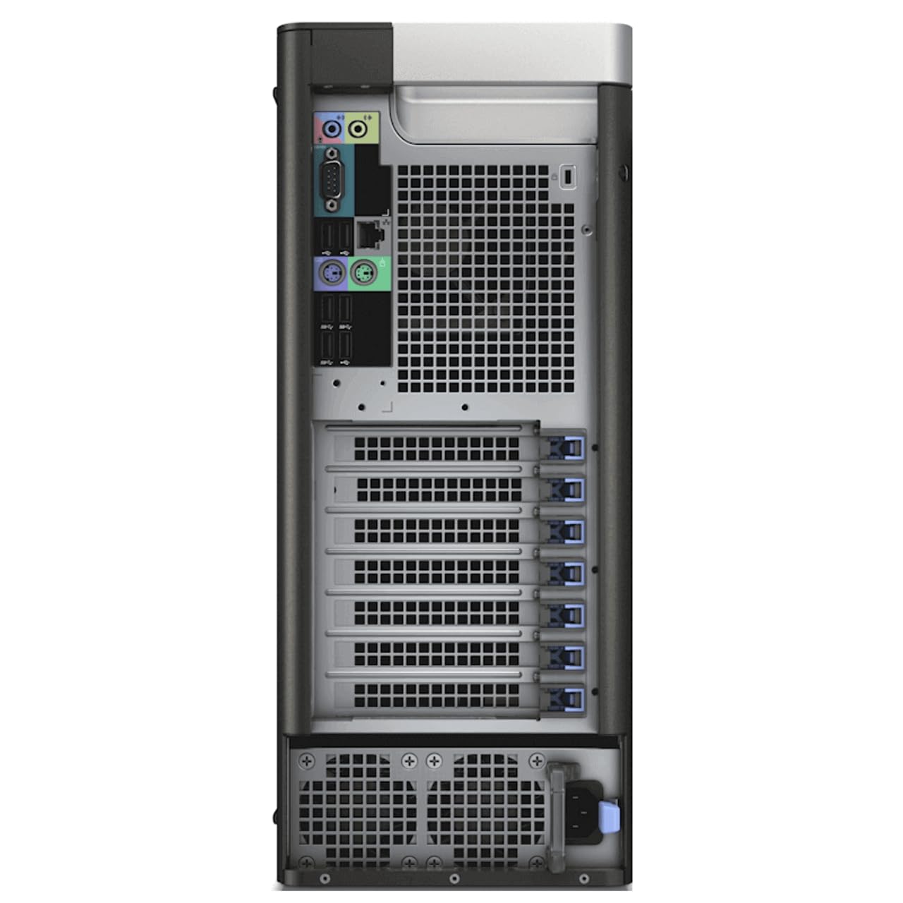 Dell Precision T5810 Mid-Tower Workstation - Intel Xeon E5-2683 v4 2.1GHz 16 Core Processor, 32GB DDR4 Memory, 512GB NVMe SSD, 4TB HDD, Nvidia Quadro K2200 Graphics Card, Windows 10 Pro. (Renewed)