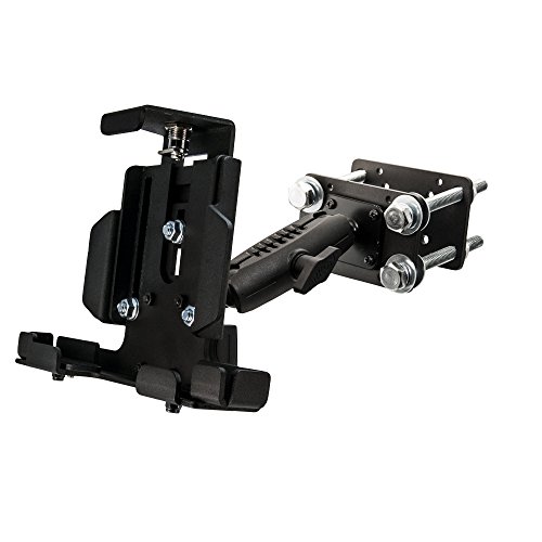 ARKON Mounts - Locking Forklift Tablet Mount with Adjustable Arm | Industrial Strength | Heavy-Duty Design | Adjustable | Boosts Warehouse Efficiency | Easy Install | Fits iPad and Samsung Tablets