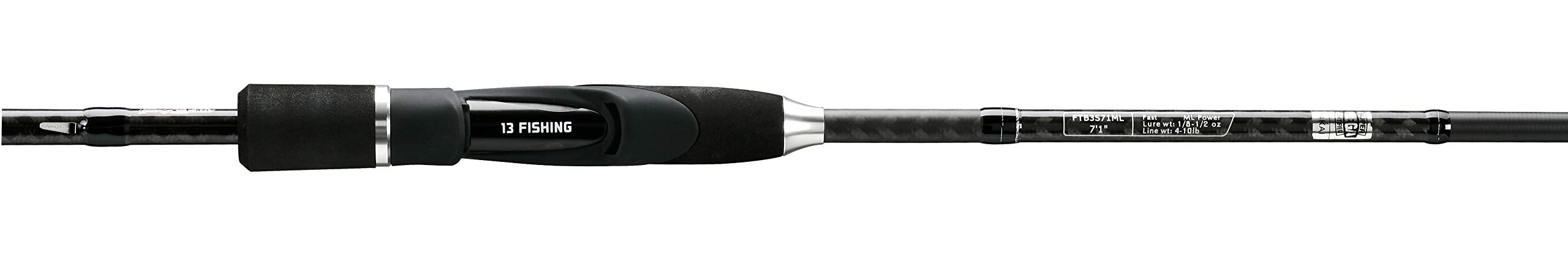13 FISHING - Fate Black - 7'6" ML Spinning Rod - FTB3S76ML
