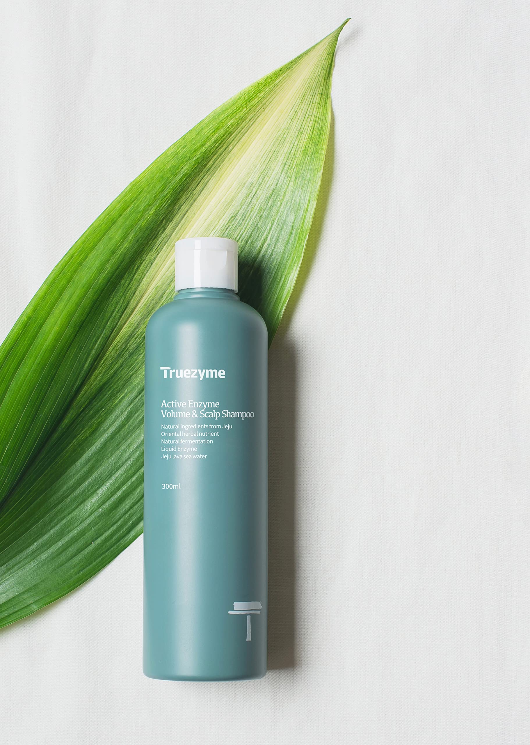 truezyme Active Enzyme Volume & Scalp Shampoo 300ml I 10.14 fl.oz. I Korean Premium Scalp care with Fermented Botanical Extract | No Chemicals or Toxins