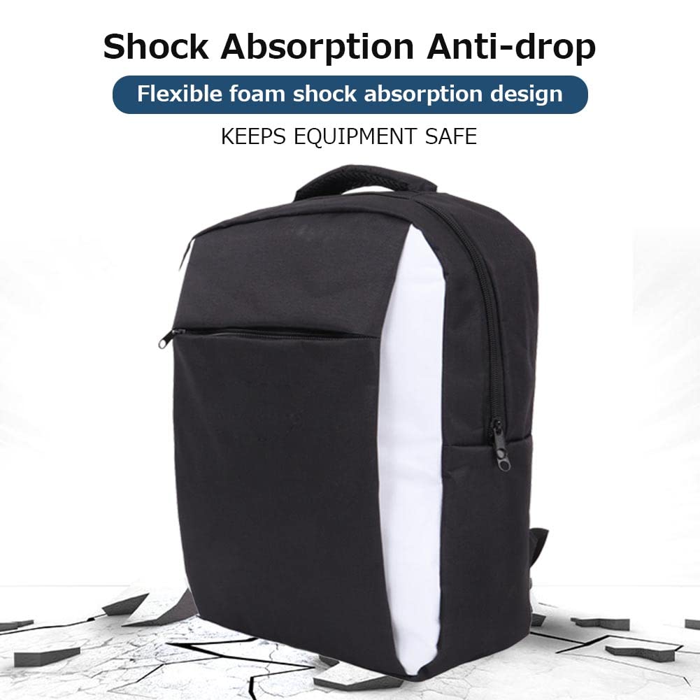 Acogedor Game Console Backpack for PS5 Console Games and Accessories, Gaming Console Backpack Storage Case Large Capacity Travel Carrying Case for Playstation 5