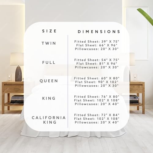 1000 Thread Count 100% Egyptian Cotton Sheets Set King Size Ivory Bed Sheet 4 Piece bed sheet Sets Long Staple 16 Inches Deep Pocket All Season Bedding Super Soft Breathable Sateen Finish