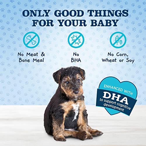 Blue Buffalo Baby BLUE Soft Biscuits Natural Puppy Dog Treats, Chicken & Carrots 8-oz Bag