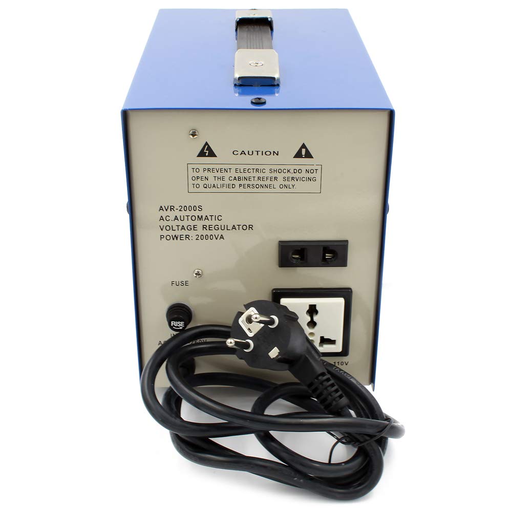 2000W Watt Step Down 220 to 110 Power Voltage Converter Transformer Stabilizer