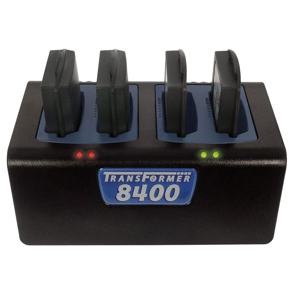 Artisan Power 4-Bay Battery Charger Transformer for Polycom/SpectraLink 8440 & 8400 Series | USB Type C Power Supply | Compatible Battery Models 1520-37214-001, RS657, 1520-37215-001 and RS658