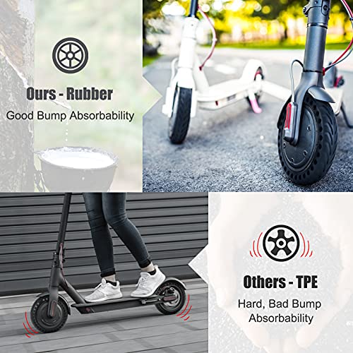 Cooryda Solid Tire for Xiaomi m365 Electric Scooter Mijia Mi m365 pro/gotrax gxl V2/gotrax XR, 8.5 inches Electric Scooter Wheels 8 1/2'' Front or Rear Replacement Honeycomb Solid Tires(2 Piece)