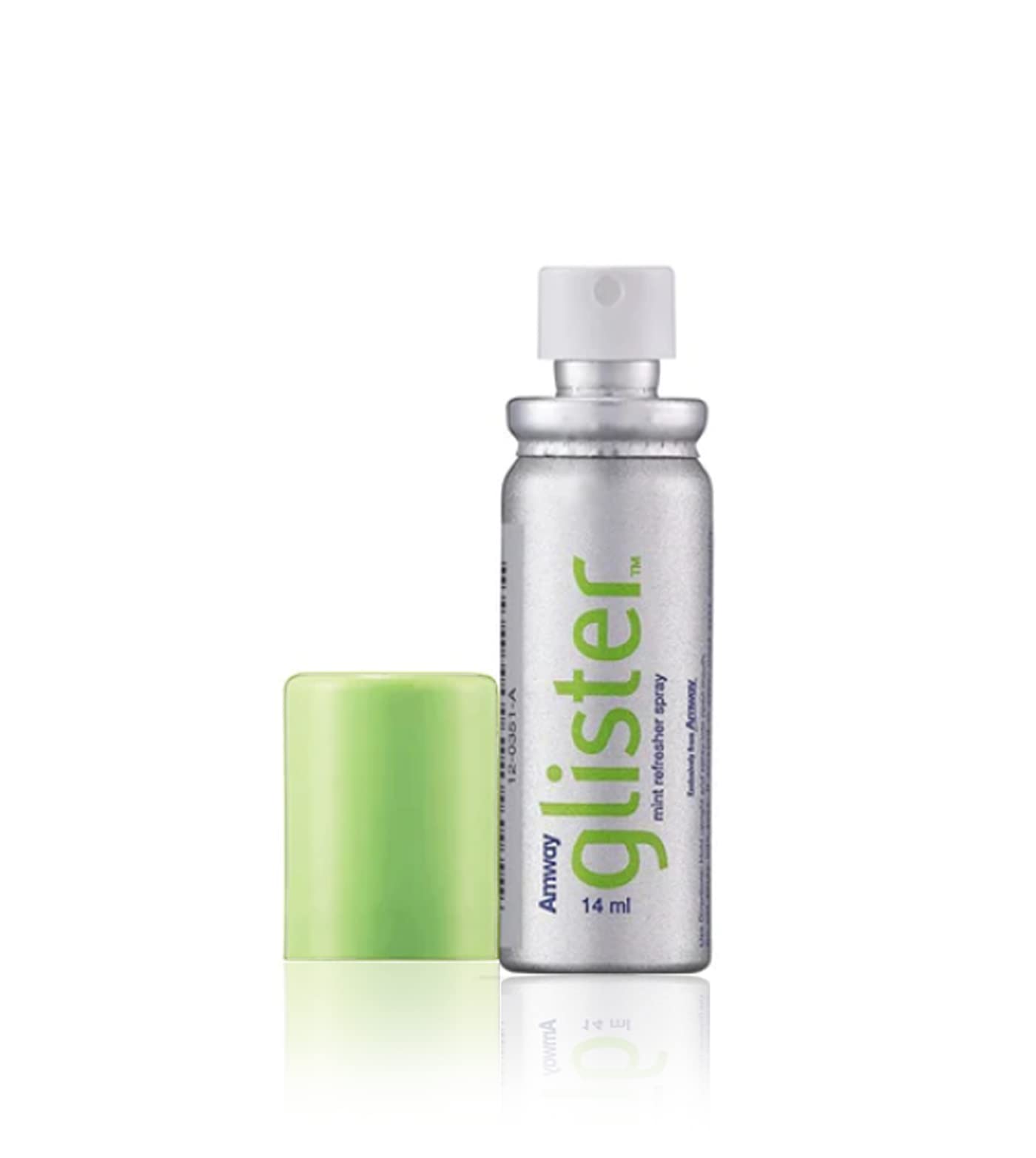 Amway Glister Refresher Spray 2-Pack, Glister Mouth Freshener Spray (Mint)