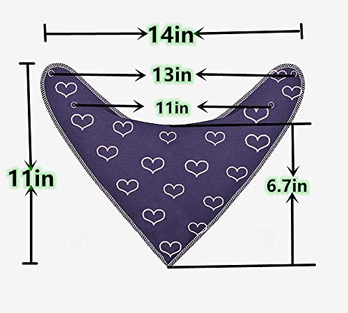 7 Pack Absorbent Soft Baby Bibs for Drooling Teething