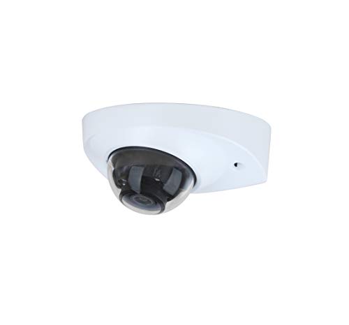 EmpireTech Indoor Frontdoor Security IP Wired Camera 2MP Mini Smart IR Dome Starlight POE IP Camera IP67 IK10 Vandal-Proof Weatherproof,Built-in Mic,SMD Plus,Fixed Focal Lens IPC-E3241F-AS-M 2.8mm