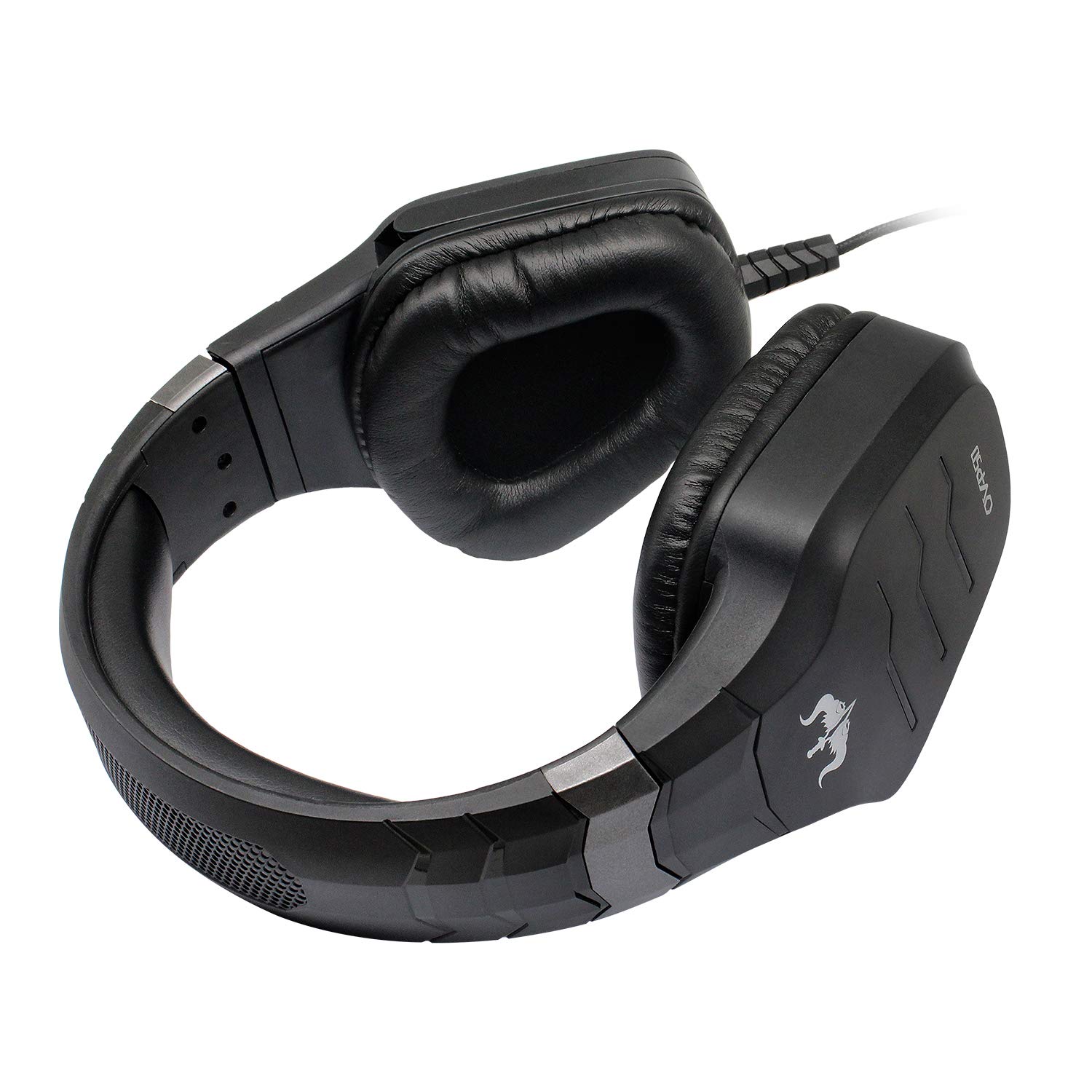 HUIJIN P50 Wired Gaming Headset Headphones 3.5 mm Jack with Adjustable Microphone Noise Cancelling Headphone for Ps4,Mobile Phone,iPod and Tablet