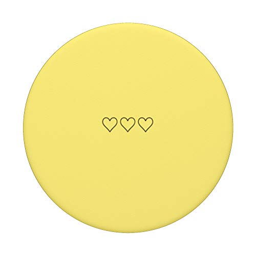 Cute Yellow Aesthetic PopSockets Swappable PopGrip