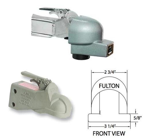 AMPLOCK U-BRA2516 | Heavy Duty 2-5/16" Ball Coupler Lock | Patented 2-Parts Trailer Lock | Fits ONLY 2-5/16" Coupler with Round Edge Design/Sleeve-Lock Design/Coupler with Collar Lock Design