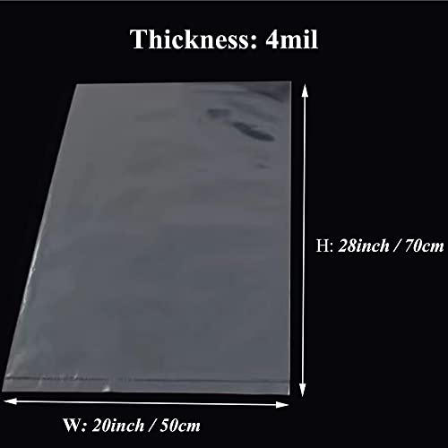5 Gallon Food Grade Bucket Liner Bags for Marinating and Brining, Extra Heavy Duty Leak Proof Multifunctional Storage and Organization Bags, 20PCS