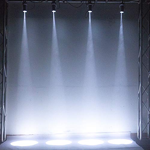 12w RGBW Disco Ball Lights Mirror Ball Light, Pinpoint Spotlight Disco Spot Lights Dj Ball Pinspot DMX Led Pin Spotlight