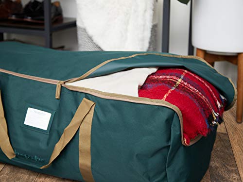 Covermates Keepsakes - Storage Duffel Bag - Heavy Duty Polyester - Reinforced Handles - Closet Storage-Green