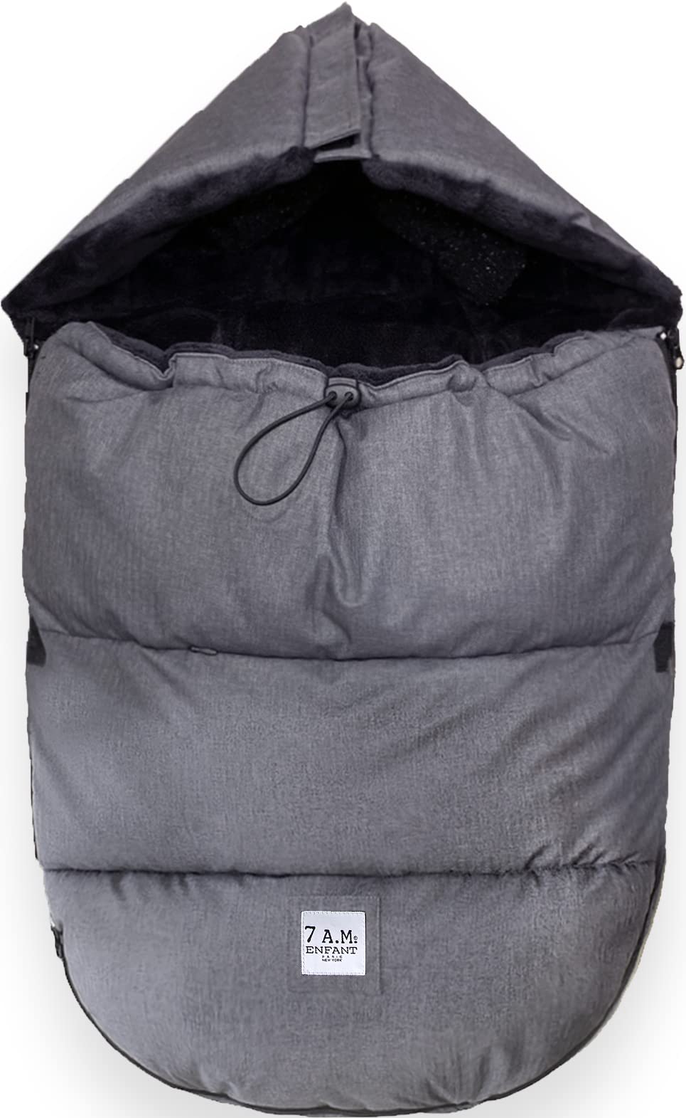 7AM Enfant Universal Stroller Footmuff - Water Repellent Winter Bunting Bag for Strollers & Car Seats, Soft Micro-Fleece & Plush Lined Stroller Footmuff for Baby Boy & Girl | TundraPOD