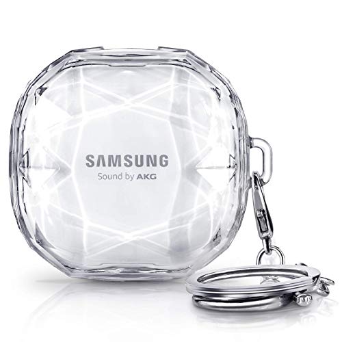 Goton Compatible for Samsung Galaxy Buds 2 pro Case(2022)/ Galaxy Buds 2 Case (2021)/ Galaxy Buds Pro Case (2021) / Galaxy Buds Live Case (2020),Hard PC Shockproof Protective Cover with Keychain