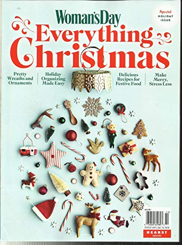 WOMAN'S DAY MAGAZINE, EVERYTHING CHRISTMAS, SPECIAL HOLIDAY ISSUE, 2018