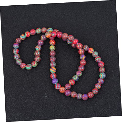 48pcs Bracelets in Bulk Jewelry Accessories Gemstone Bracelets Jewelry Making Accessories Malachite Beads DIY Accessories Kit Beading Kits Jewelry Beads Loose Beads Spacer Beads
