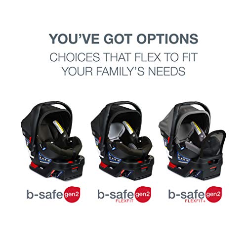 Britax B-Safe Gen2 FlexFit Infant Car Seat, StayClean - Stain, Moisure & Odor Resistant Fabric