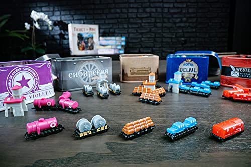 Asmodee Jeu - Les Aventuriers du Rail : Europe (15eme Anniversaire)