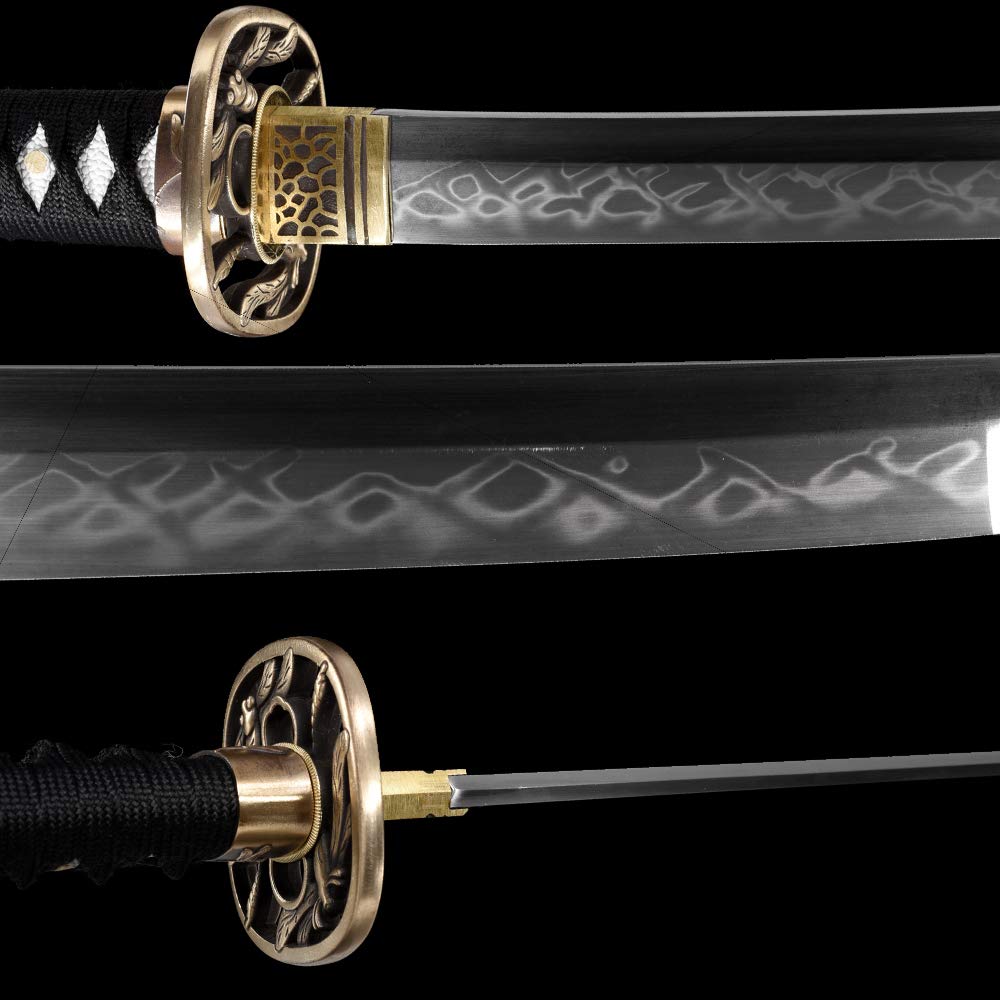 1095 / T10 high Carbon Steel hot Tempered/Clay Tempered, quantang Copper Tsukuba, quantang, Sharp Function
