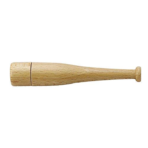 Aneew 32GB Pendrive Novelty 3D Wooden Baseball Bat Model USB Flash Drive Memory Stick U Disk Thumb Sports Gift