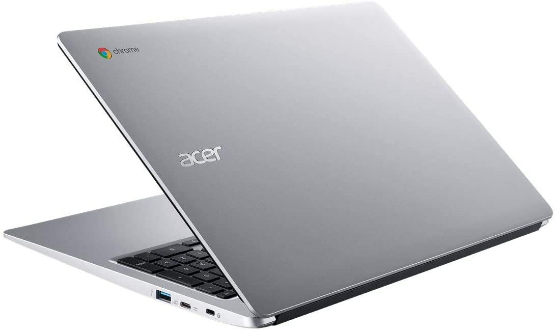 Acer Chromebook 315 Laptop Computer/ 15.6" Screen for Business Student/Intel Celeron N4000 up to 2.6GHz/ 4GB DDR4/ 32GB eMMC/AC WiFi/Work from Home/Silver/Chrome OS (Renewed)