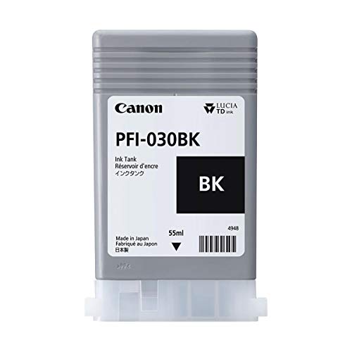 Canon imagePROGRAF TA-30 5-Color 36" Large Format Printer PFI-030 Pigment Black Ink Tank, 55ml