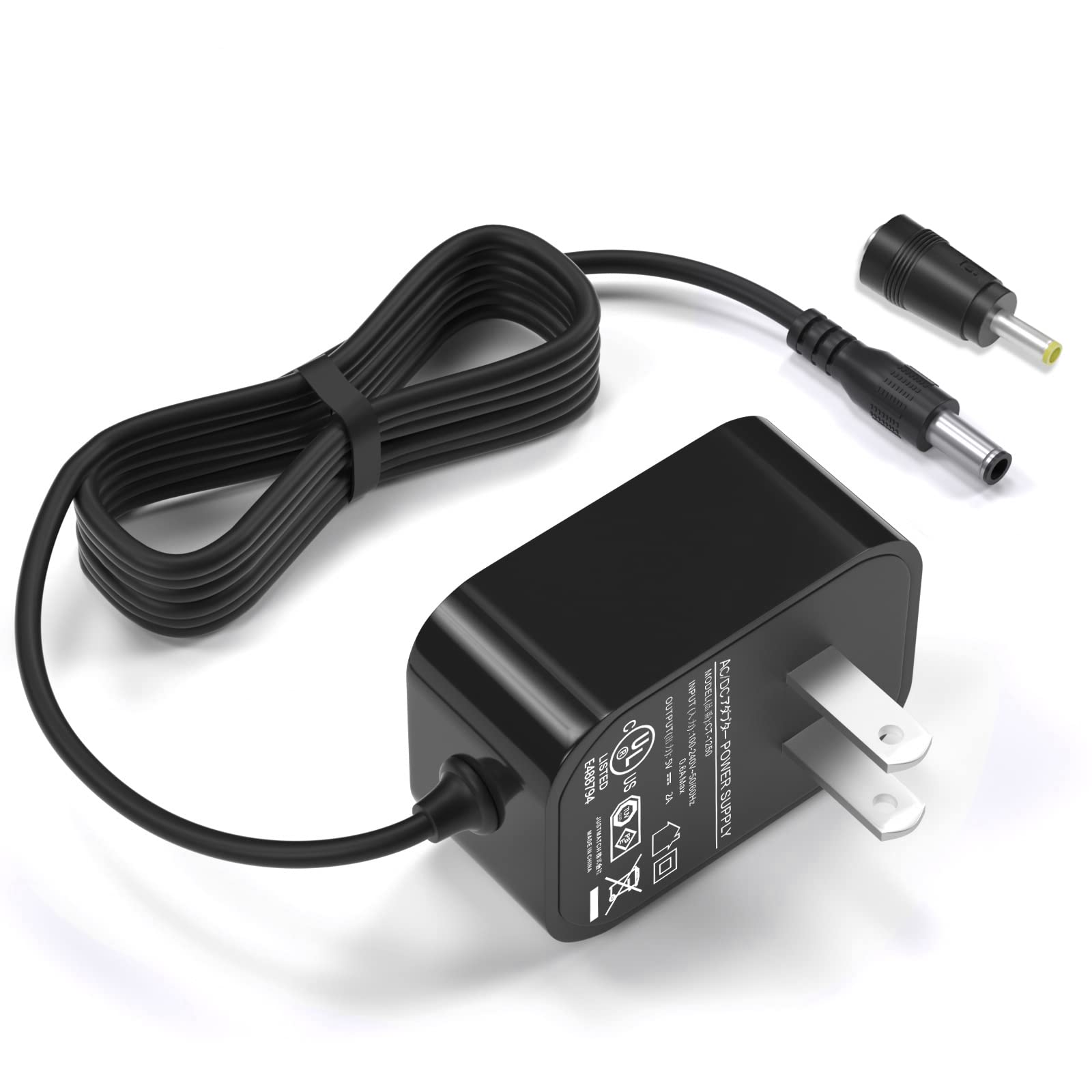 VHBW Power Cord for Skylight, HP, Aluratek, BSIMB Smart Digital Picture Frame 5V AC Adapter Charger (Not for 9V or 12V)